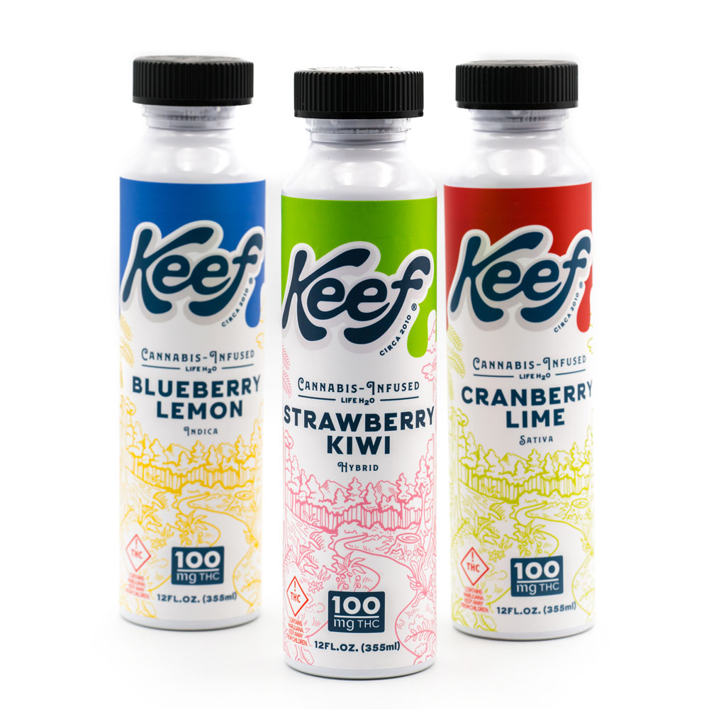 Keef Life H2O Strawberry Kiwi | THC Classic