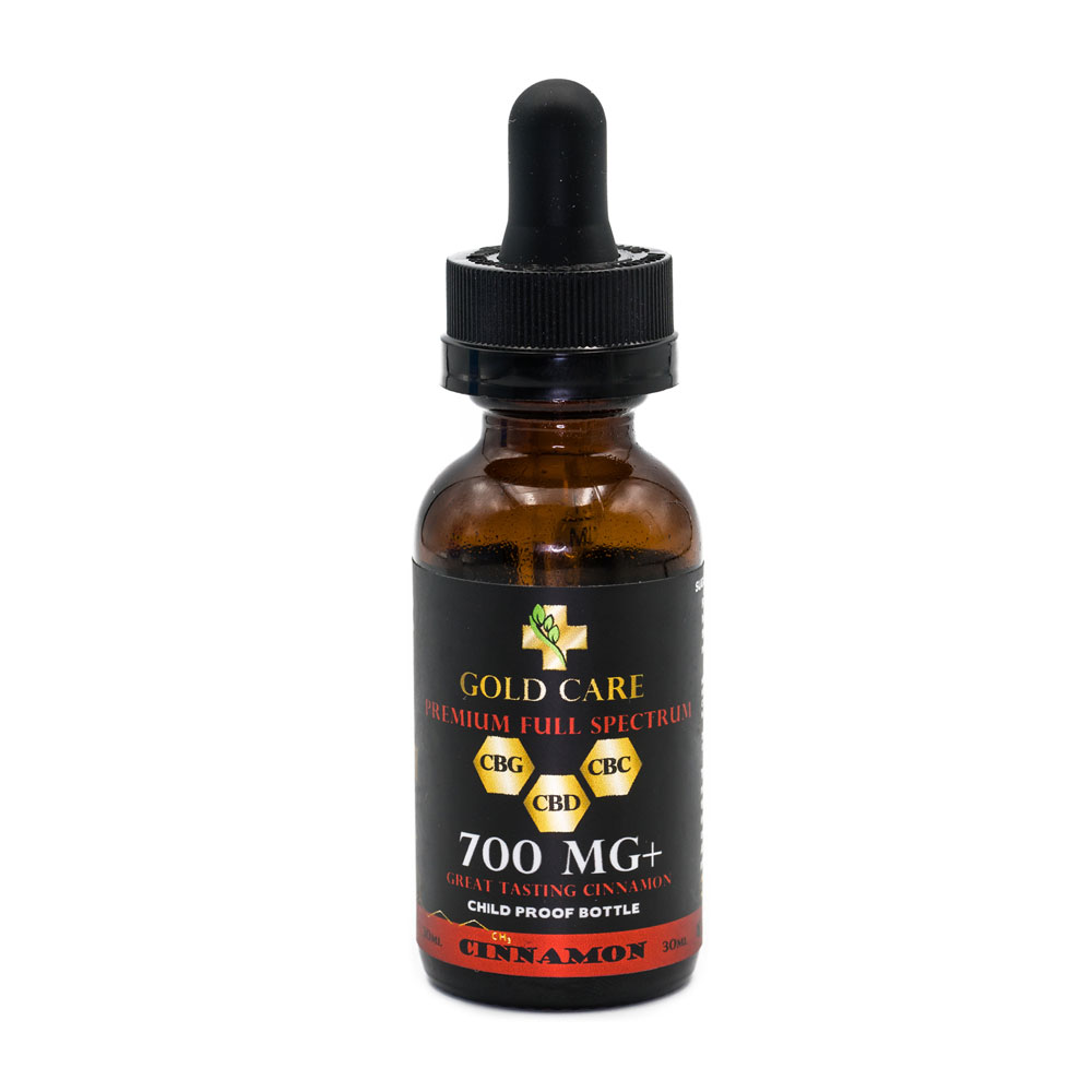 Gold Care’s Full Spectrum Cinnamon 700mg+ | THC Classic