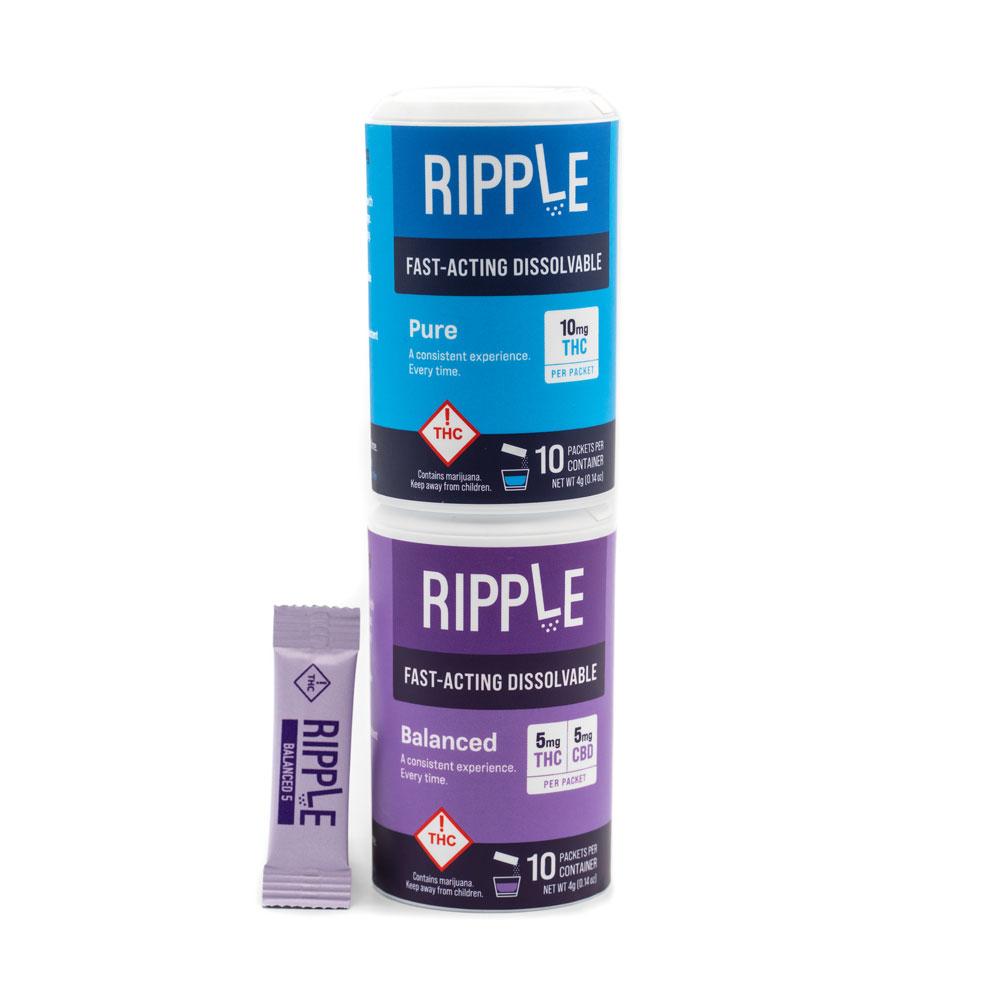 Ripple Pure Sour Variety Gummies | THC Classic